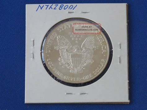 2001 American Silver Eagle Dollar U S Coin T1912l