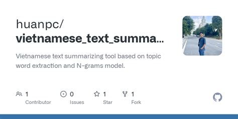 Github Huanpcvietnamesetextsummarization Vietnamese Text Summarizing Tool Based On Topic