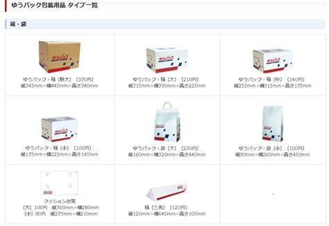 ゆうパックの箱はどこで買える最新情報をチェック