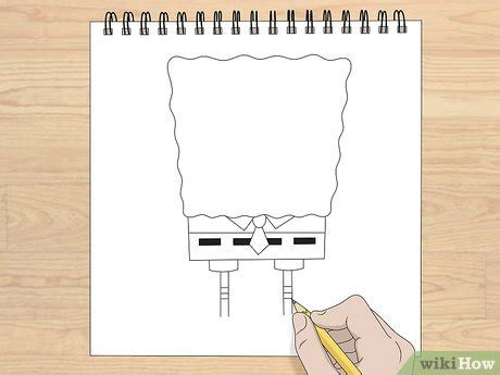 How To Draw SpongeBob SquarePants Step By Step Tutorial