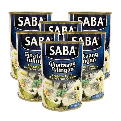 Saba Ginataang Tulingan 6 Pack 425g Per Pack Lazada Ph