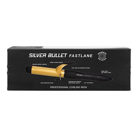 Silver Bullet Fastlane Curling Iron Gold Ceramic 32mm