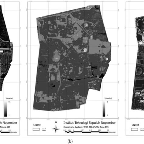 Digital Elevation Derived From Lidar Data A Digital Surface Model Download Scientific