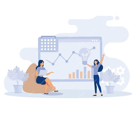 Premium Vector Project Implementation Concept Project Initiation And Closure Workflow Process