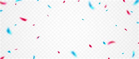 색종이와 화려한 리본 축 하 배경 템플릿입니다 프리미엄 벡터