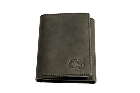 Stealth Mode Trifold RFID Blocking Leather Wallet for Men Black -- Be ...