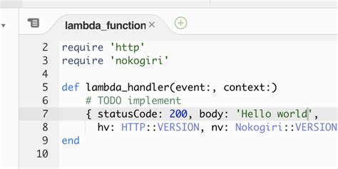 How To Create A Aws Lambda Layer Of Your Gemfile Ruby Gem Dependencies Dev Community