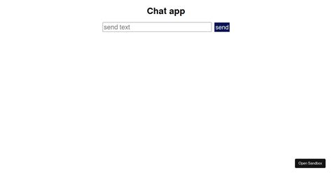 Socket Io Client Tutorial Codesandbox