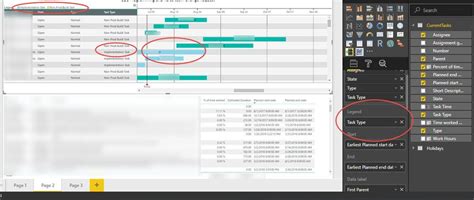 gantt chart legend colors microsoft fabric community