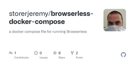 github storerjeremy browserless docker compose a docker compose file for running browserless