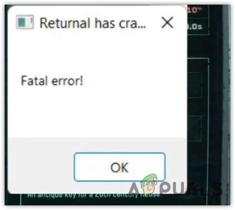 How To Fix Returnal Has Crashed Fatal Error