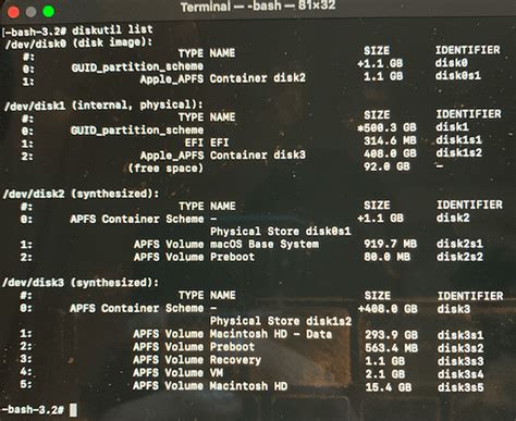 deleting bootcamp partition does not restore memory potential apfs