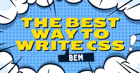 bem the best way to write css r programming
