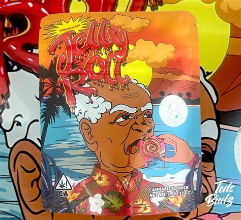 Strain Review Hawaiian Jelly Roll By Teds Budz The Highest Critic
