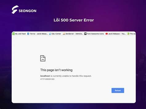 500 Server Error Là Lỗi Gì Nguyên Nhân And Cách Khắc Phục Nhanh Chóng Seongon