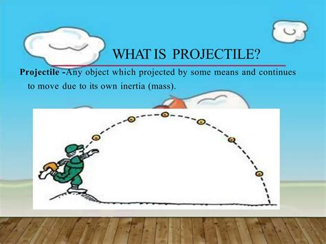 PROJECTILE MOTION Horizontal And Vertical PPTX