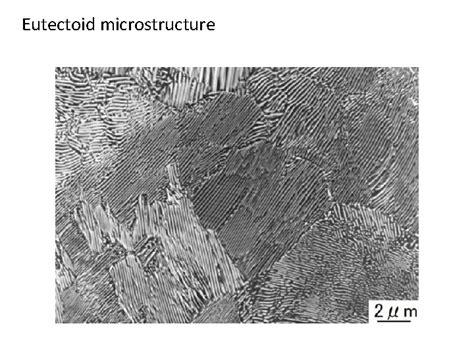 Microstructure Of Steel Different Carbon Contents Eutectoid Microstructure