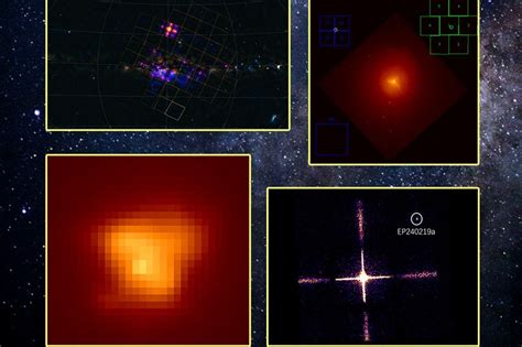捕捉宇宙“焰火”，爱因斯坦探针卫星首批在轨科学探测图像发布 河北日报客户端