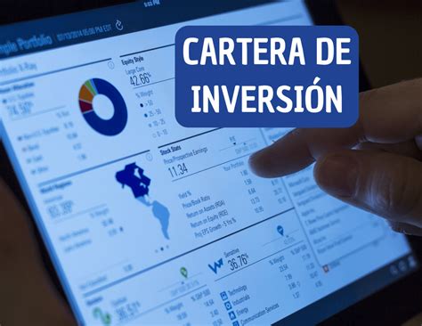 Cartera De Inversión Definiciones Financieras GeneramÁs
