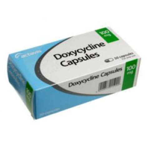 Doxycycline Capsule 100mg Single Capsule Online Consultations From Evans Pharmacy UK
