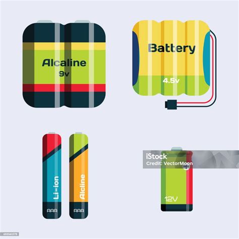 배터리 에너지 도구 전기 충전 연료 긍정적인 공급 및 Isposable 세대 구성 요소 알칼리 산업 기술 벡터 일러스트 레이 션 Alcoholics Anonymous에 대한