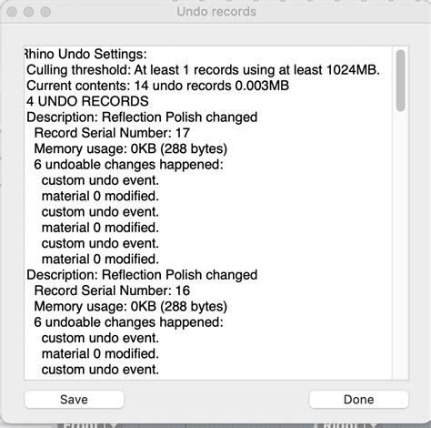 Rhino 8 Undo Not Working Rhino Mcneel Forum