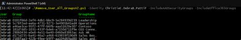 Remove User From All Microsoft Groups Updated Version Of The Script Blog