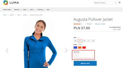 How To Set Maximum Qty Allowed In Shopping Cart In Magento 2