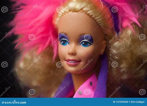 1986 Rockstar Barbie Doll Editorial Image Image Of Play 147293530