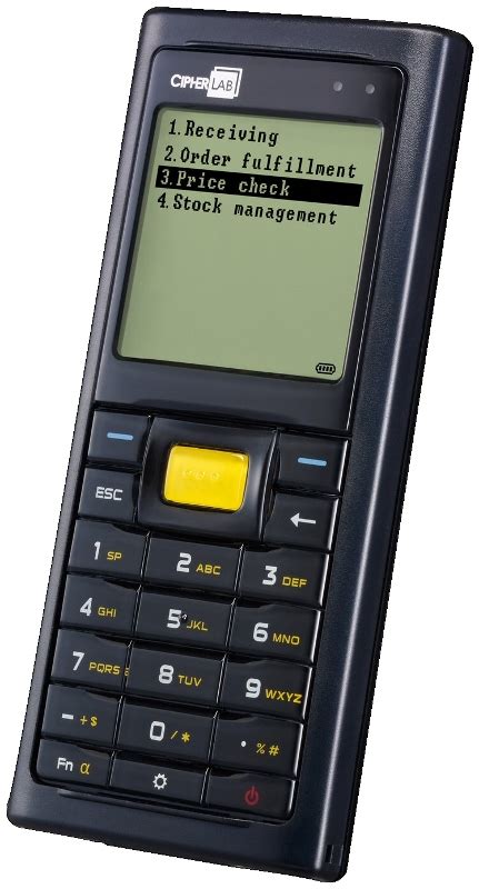 Portable Data Terminals Cipherlab 8001 Series Dos Portable Data Terminals