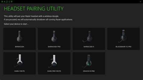 How To Use The Razer Headset Pairing Utility