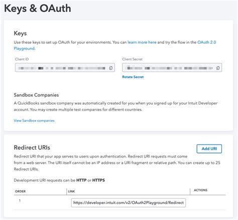 QuickBooks OAuth How To Set Up The Online Accounting API In Your Web