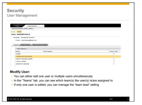 Sap Bpc Security Guide To Security Module Tekslate