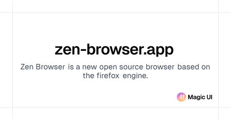 Zen Browserapp