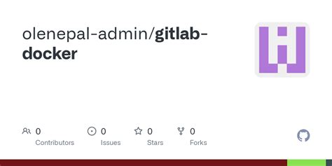 GitHub Olenepal Admin Gitlab Docker