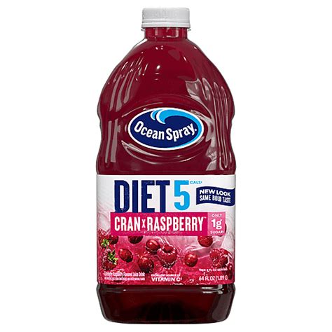 Ocean Spray Juice Cran X Raspberry Diet 5 Cals 64 Fl Oz Juice