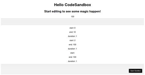 Countup Demo Codesandbox