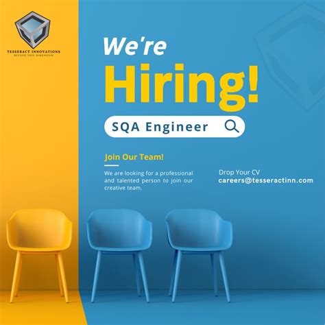 Sqa Hiring Softwaretesting Careeropportunity Tesseract Innovations Pvt Ltd