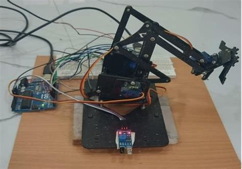 Figure 5 From Development Of Robotic Arm Control Using Arduino Controller Semantic Scholar