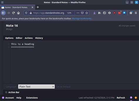 Markdown Syntax Is Broken In The Vim Editor Extension Rstandardnotes