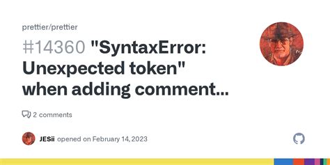 Syntaxerror Unexpected Token When Adding Comments To Markdown Code