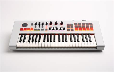 Premium Ai Image Midi Controller On White Background