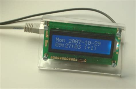 Tuxgraphics Org The Tuxgraphics AVR NTP Clock