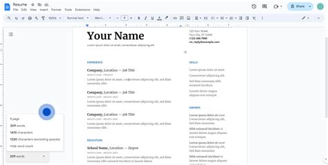 Writing Word Counter Blog