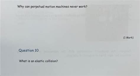 Solved Question 1 Two Objects Of Different Mass Have The