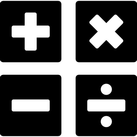 Addition And Subtraction Clipart Black And White