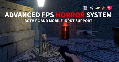 advanced horror fps kit for mobile and pc first person shooter horror
