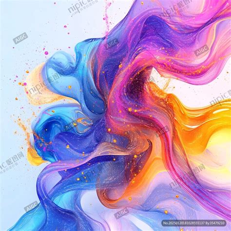 Ai创作图炫丽的梦幻流体画 炫酷冷暖色晕染 流光意境彩色渲染图案 酷炫流动色彩画海报 极简风格流彩画 梦幻流体画 炫彩流动背景 艺术创意多彩动感 创意律动色彩 彩墨效果彩墨渲染 流动色彩装饰画