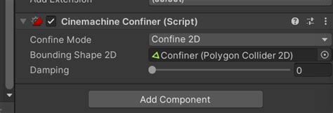 Cinemachine Confiner Not Workingmaybe Unity Engine Unity