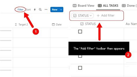 how to hide completed tasks in notion